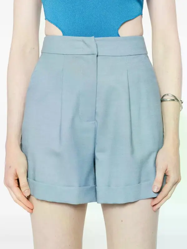 Federica Tosi Pleated Tailored Shorts