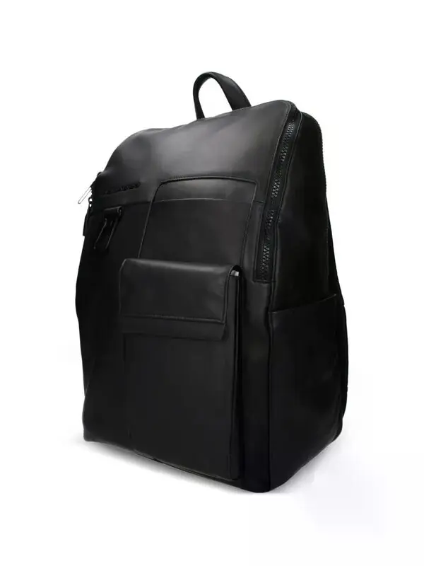 PIQUADRO Leather Backpack
