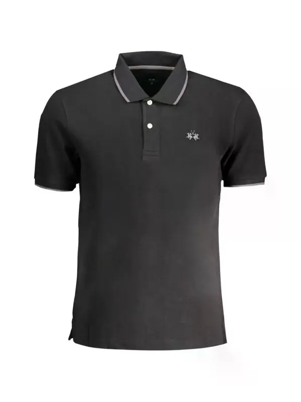 LA MARTINA Logo-embroidered Polo Shirt
