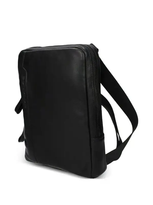 PIQUADRO Leather Messenger Bag