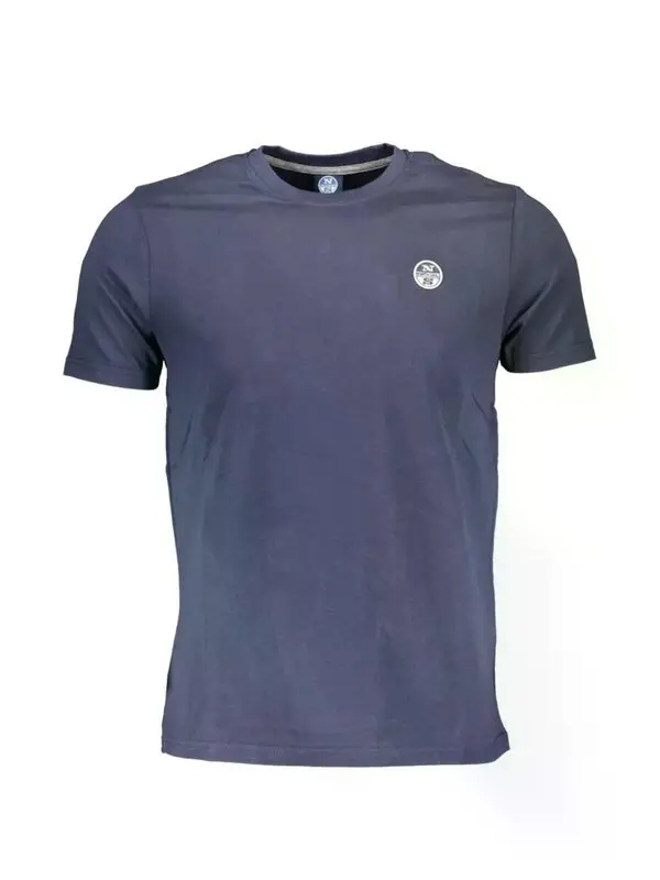NORTH SAILS Logo-embroidered Cotton T-shirt - Blue