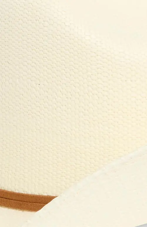 Brixton Laredo Straw Cowboy Hat - Bone