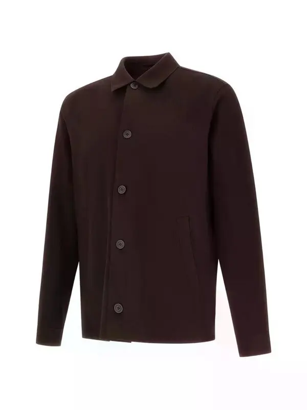 Herno Long-sleeved Shirt Jacket - Brown