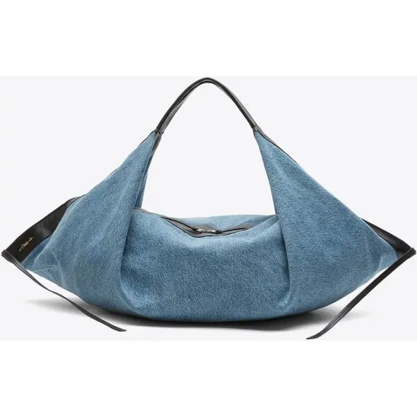 3.1 Phillip Lim Denim Luna Medium Bag - Indigo