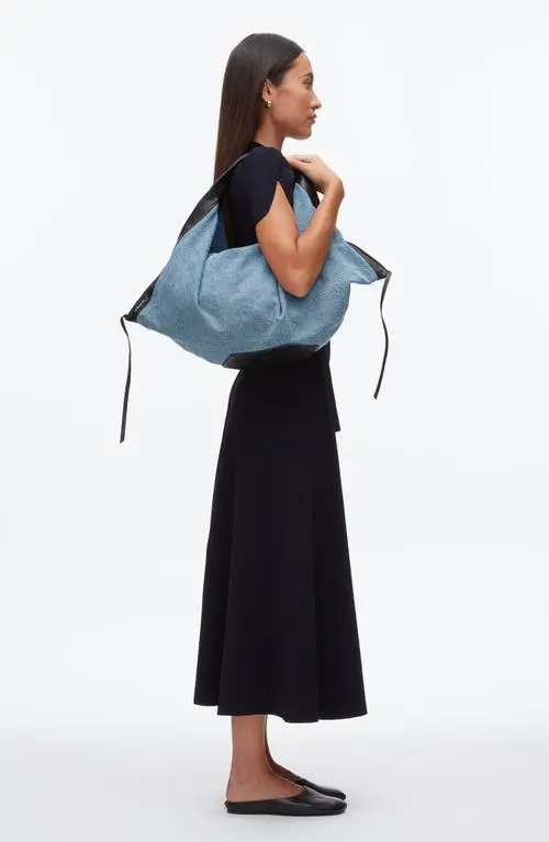 3.1 Phillip Lim Denim Luna Medium Bag