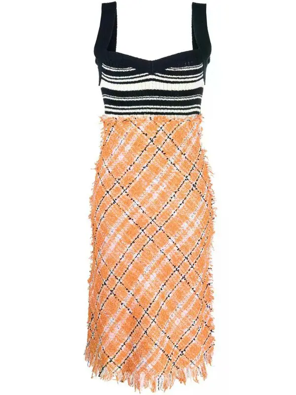 Marni Tweed Knitted Dress