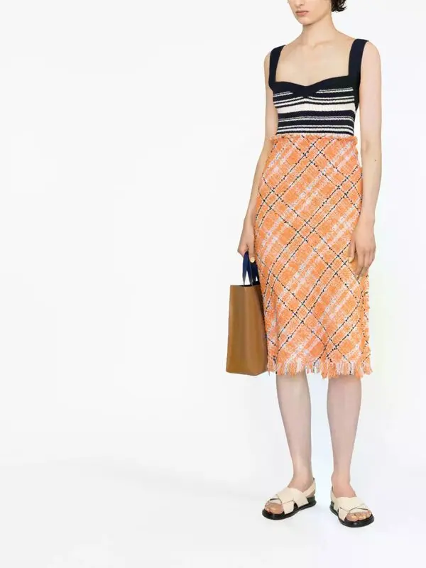 Marni Tweed Knitted Dress
