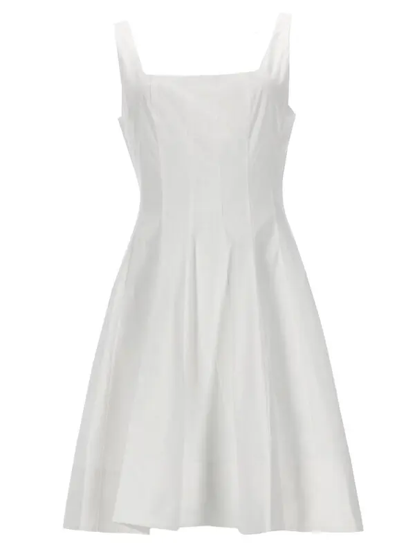 Staud Wells Mini Dress - White