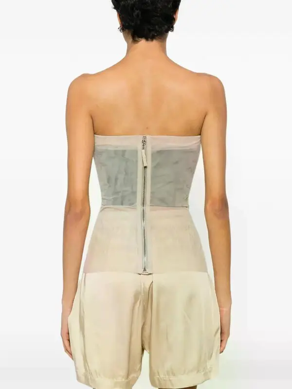 Rick Owens Bustier Top - Neutrals
