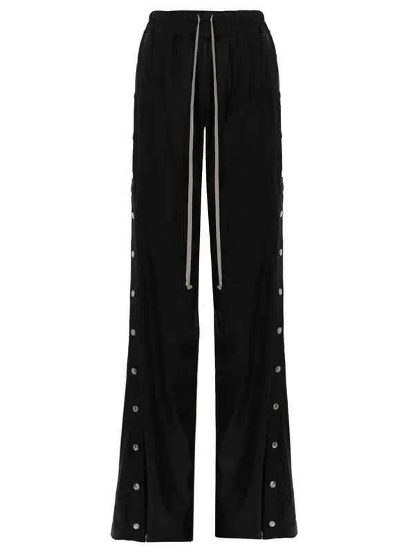 Rick Owens Pantalone Wide Pusher - Black