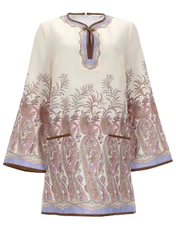 Zimmermann Alchemy Tunic Dress - Multicolour