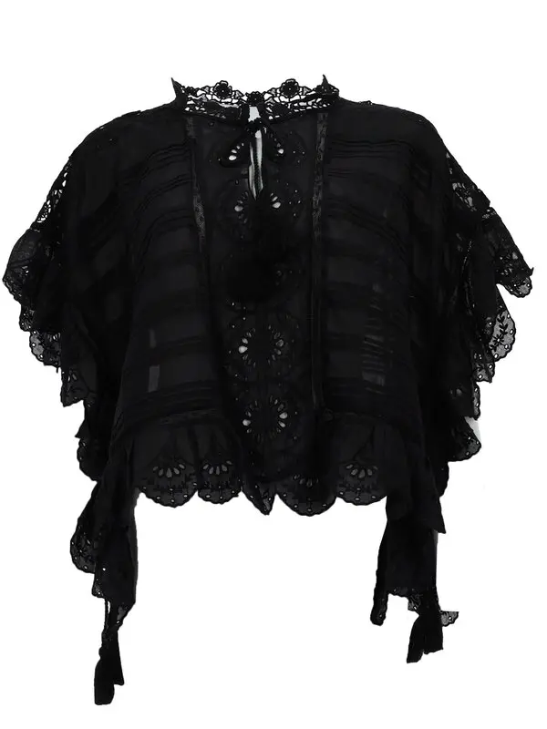 MARANT ETOILE Payton Top - Black