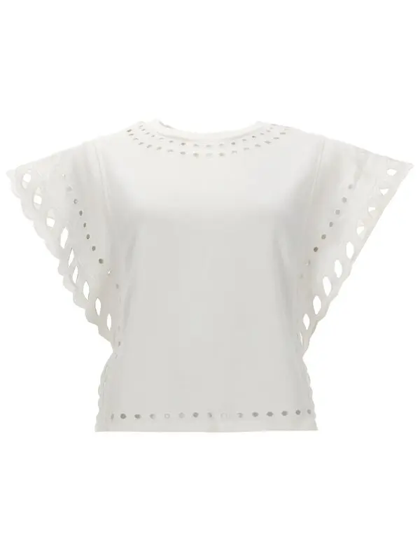 MARANT ETOILE Odyle T-shirt - White