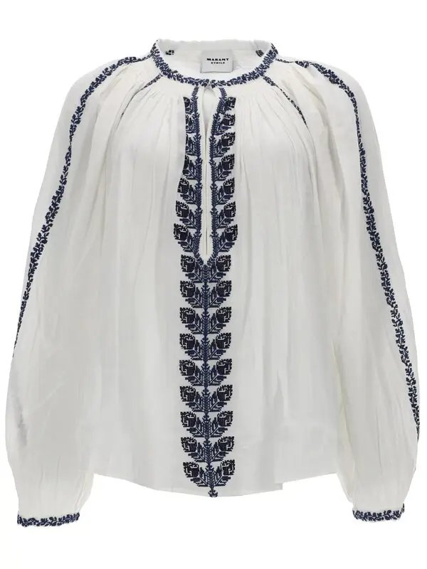 MARANT ETOILE Lena Blouse - White