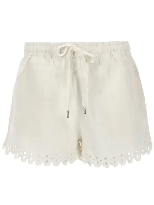 MARANT ETOILE Balyme Shorts - White