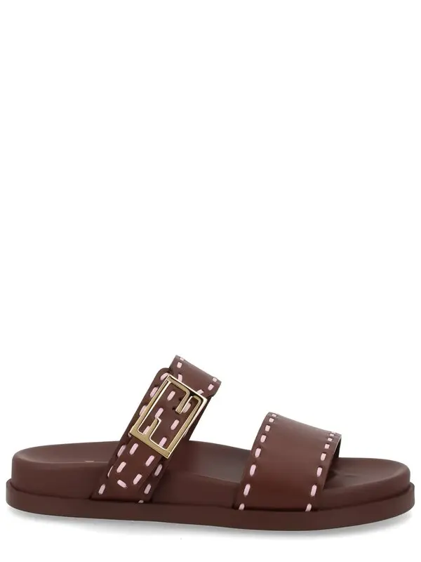 Fendi Sandalo 'feel' Sandals - Brown