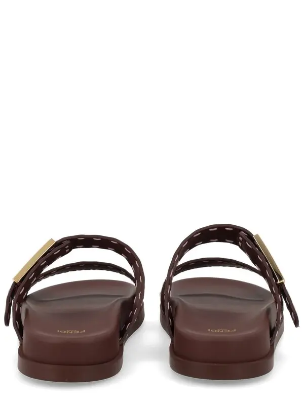 Fendi Sandalo 'feel' Sandals - Brown