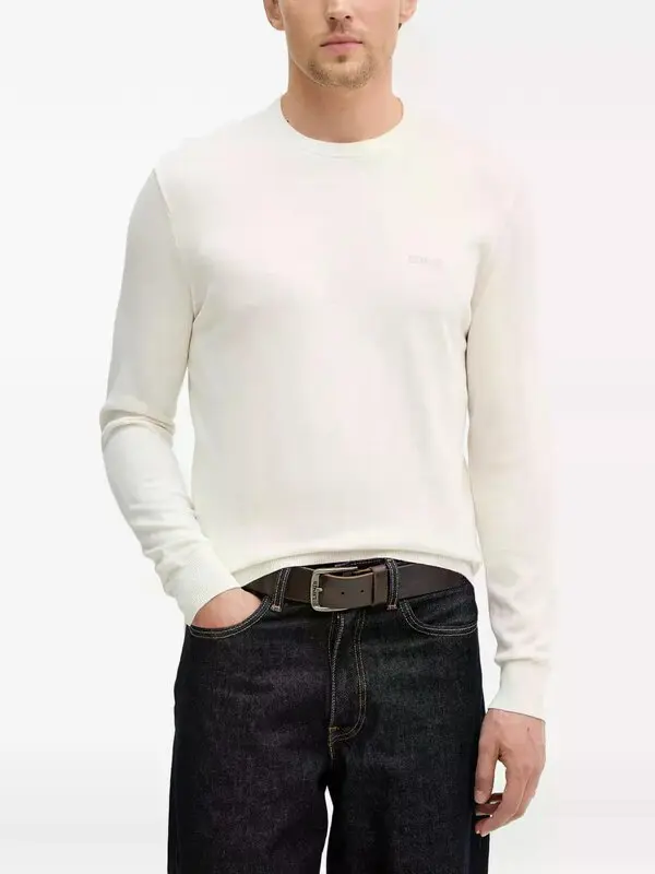 Guess Crew Neck Logo Sweater