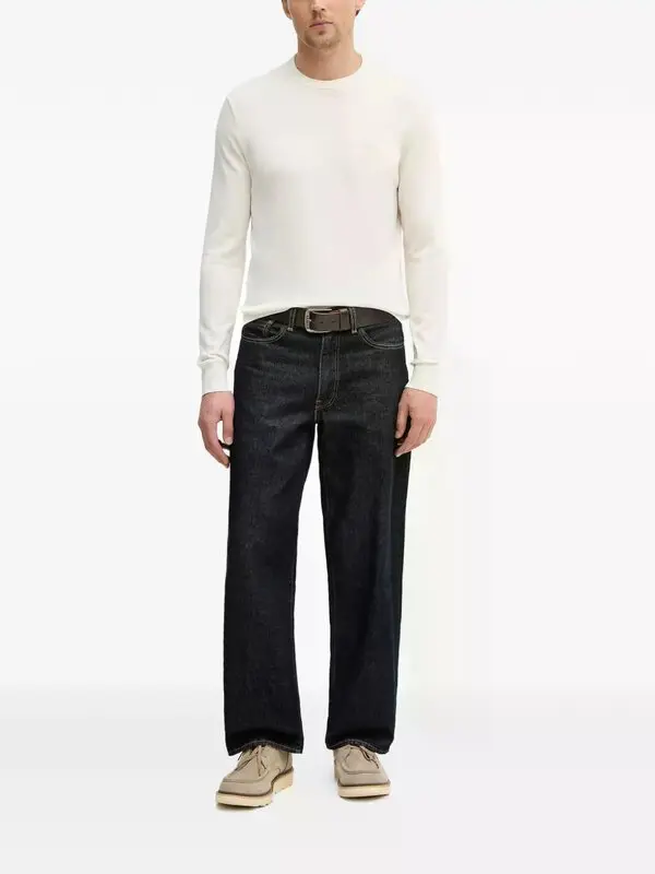 Guess Crew Neck Logo Sweater