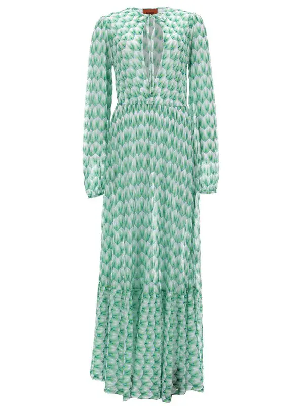 Missoni Long Dress - Green