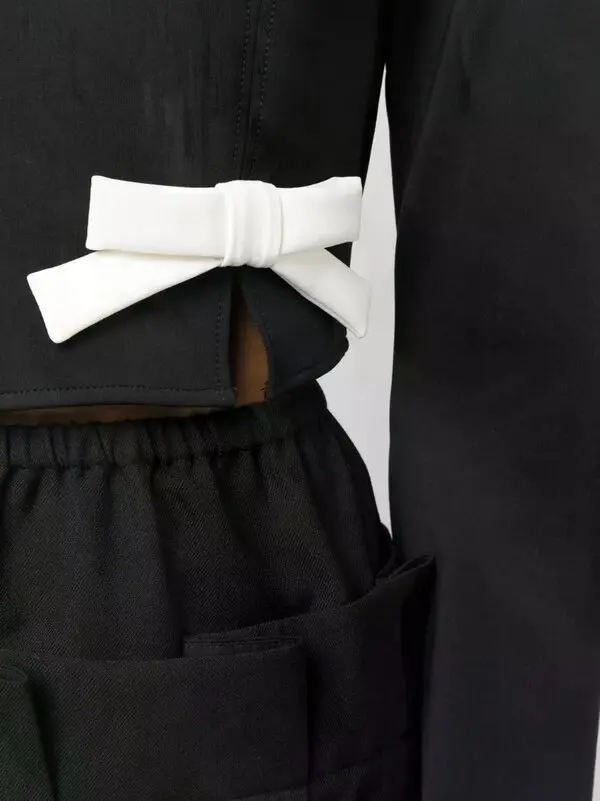 Viktor & Rolf Bow-detail Cropped Top