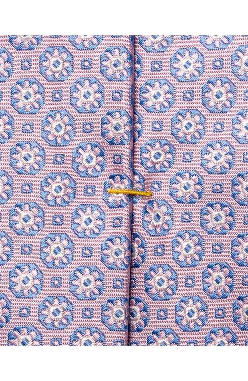 Eton Medallion Standard Neck Tie - Medium Pink