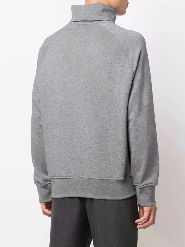 Neil Barrett Logo-patch Rollneck Sweatshirt