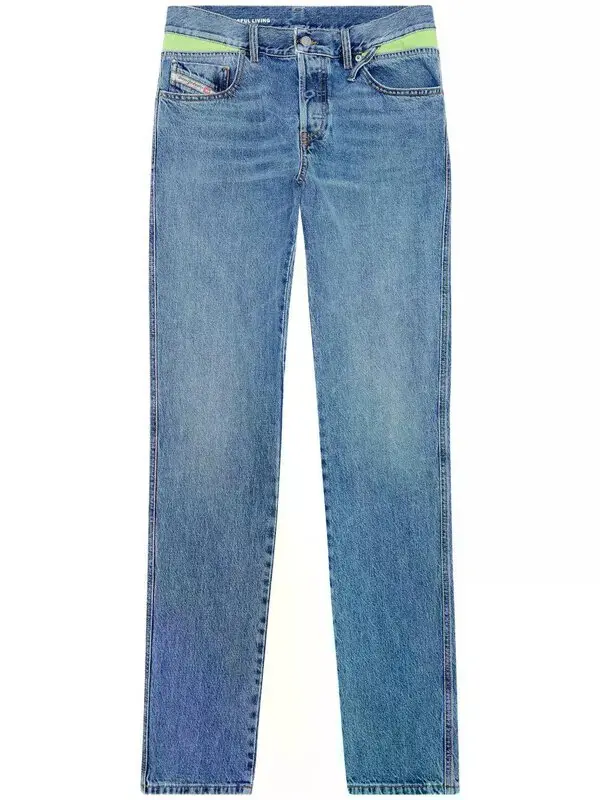 DIESEL® 1995 D-sark 09g93 Straight-leg Jeans - Blue
