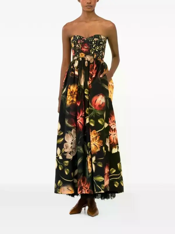 Agua Bendita Tonia Paramo Maxi Dress
