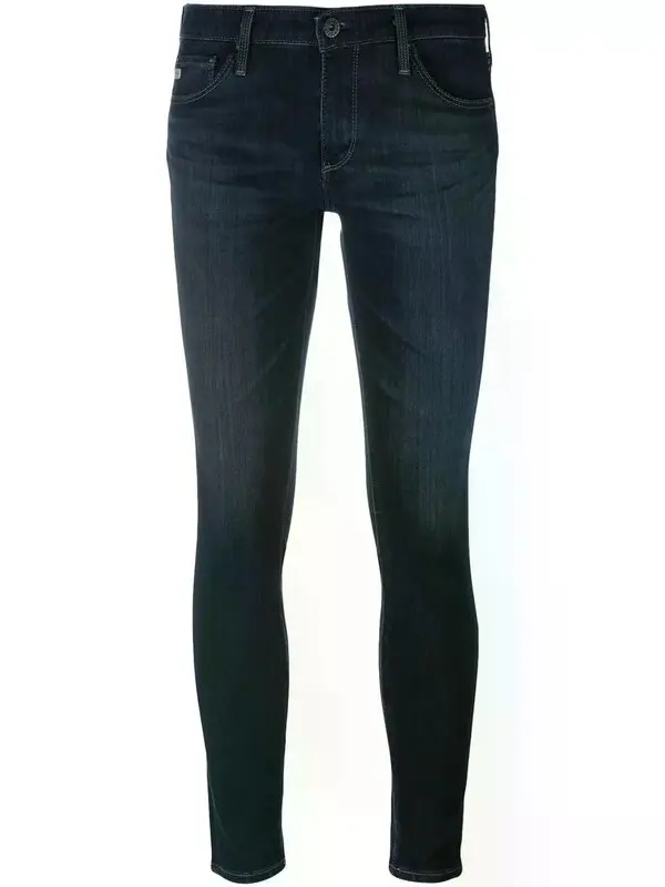 Ag Cropped Skinny Denim