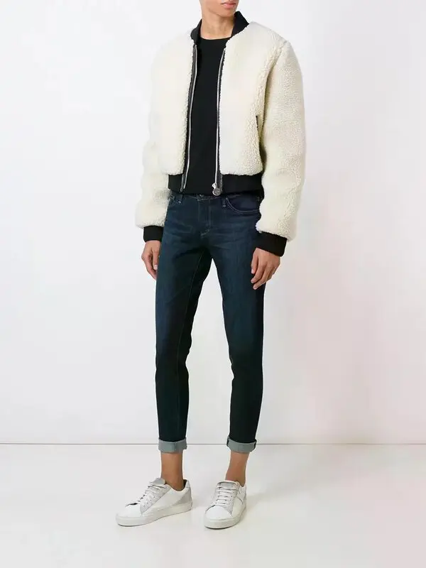 Ag Cropped Skinny Denim