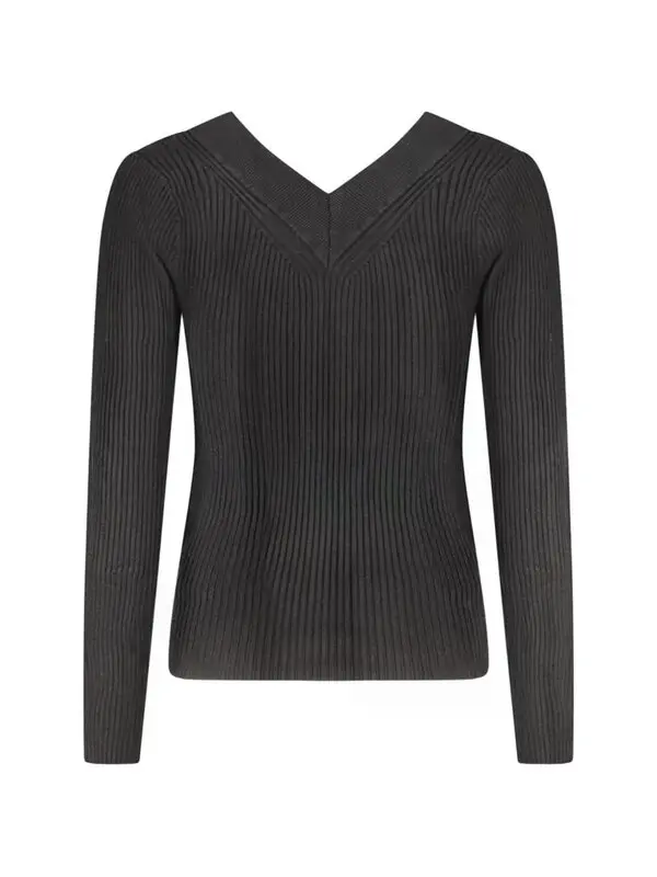 Guess Ribbed-knit V-neck Sweater