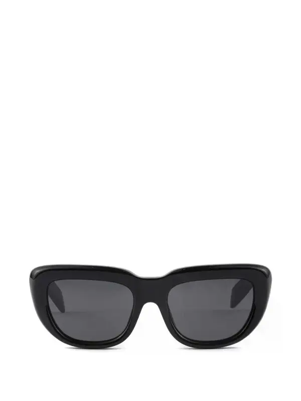 Prada Acetate Rectangle Sunglasses - Black