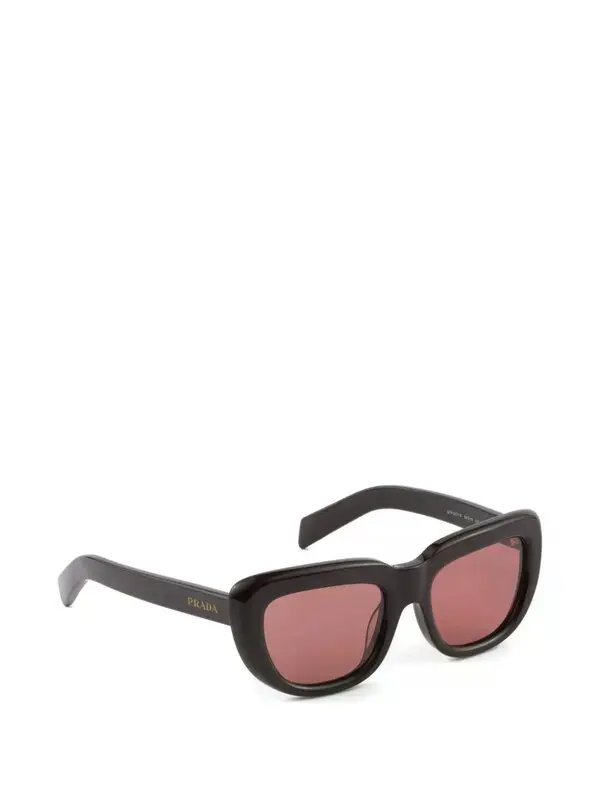 Prada Rectangular Sunglasses - Brown
