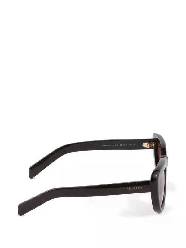 Prada Rectangular Sunglasses - Brown