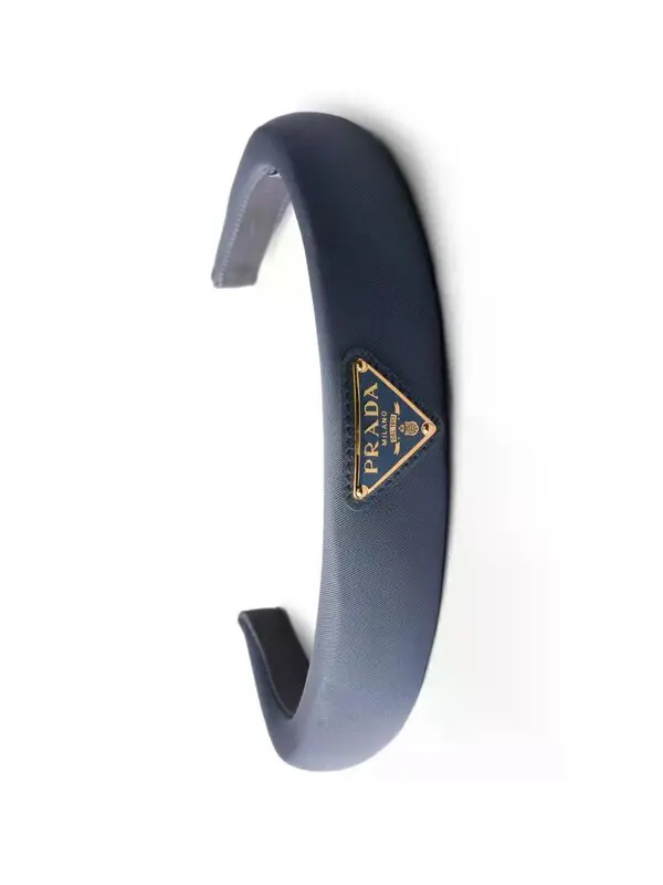 Prada Re-nylon Headband - Blue