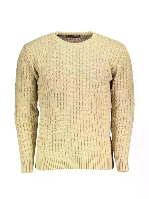 U.S. Grand Cable-knit Sweater With Elbow Patches