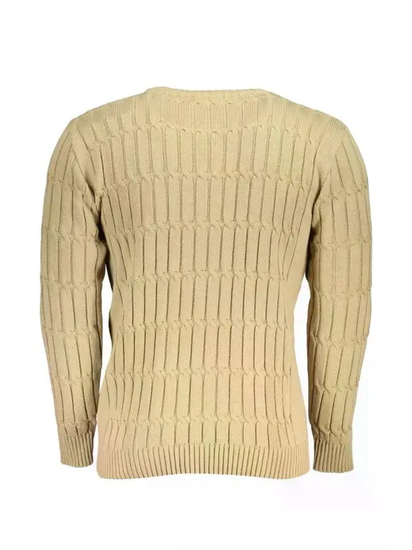 U.S. Grand Cable-knit Chest-pocket Sweater