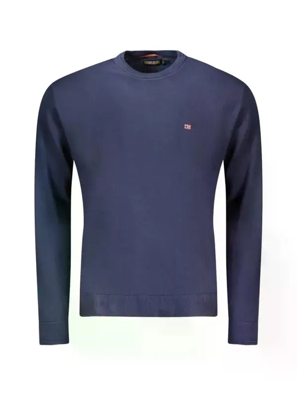 NAPAPIJRI Logo-patch Sweater - Blue