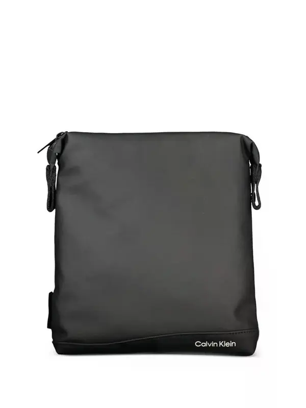 Calvin Klein Logo-detail Crossbody Bag - Black