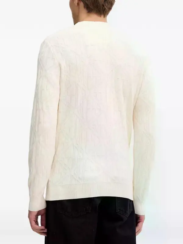 Guess Geometric Knit Sweater