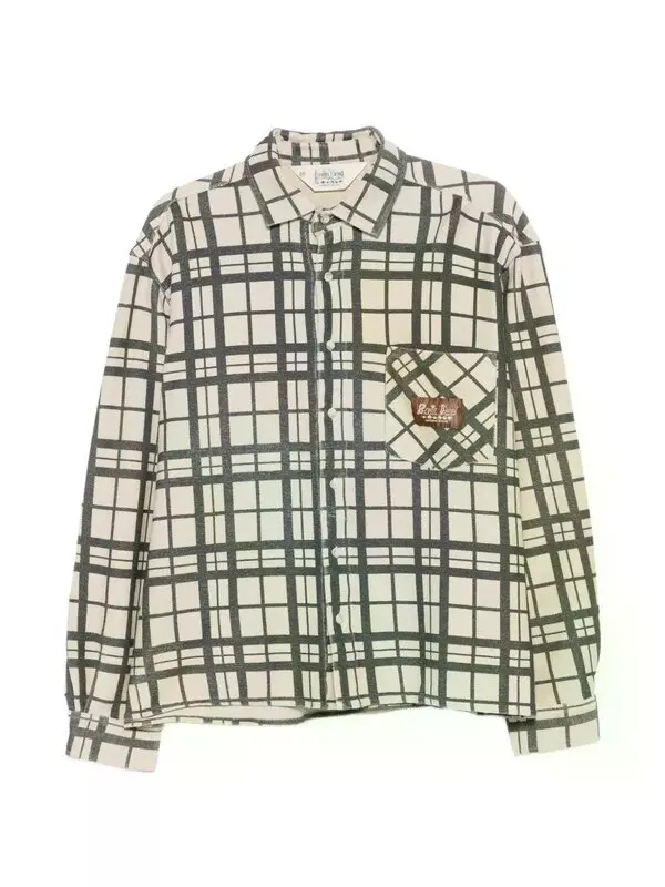 BRAIN DEAD Check-patterned Shirt