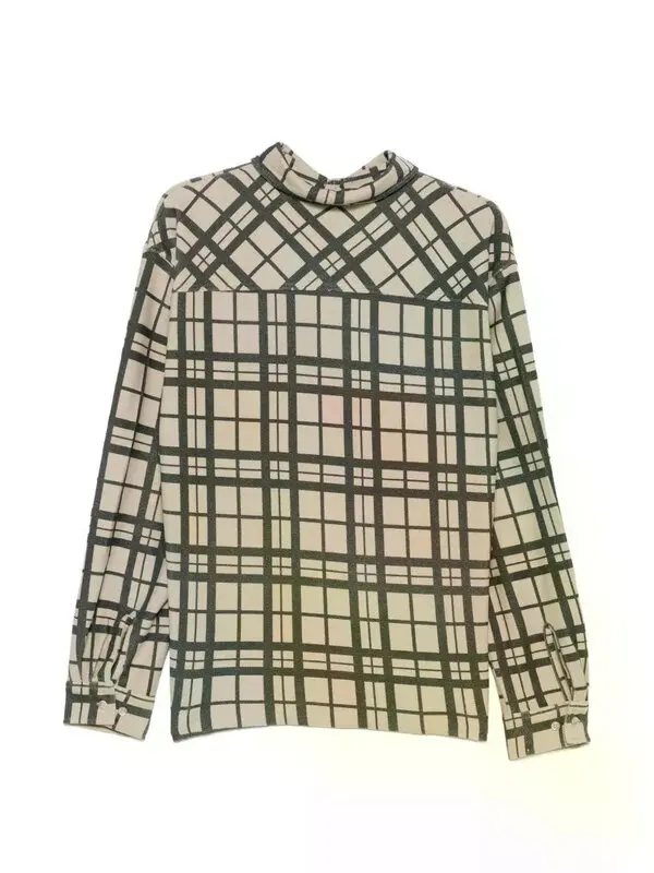 BRAIN DEAD Check-patterned Shirt