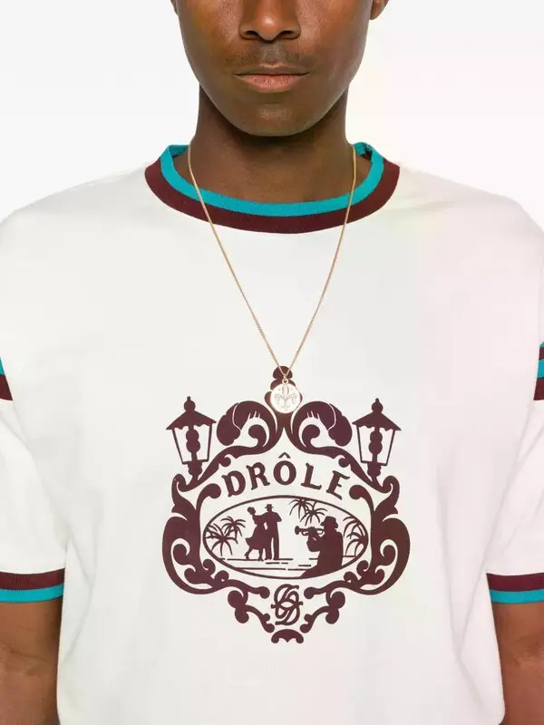 Drole De Monsieur Graphic-print T-shirt