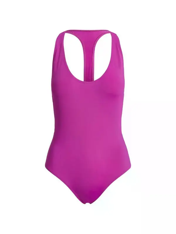 Polo Ralph Lauren Scoop-neck Racerback One-piece Swimsuit - Pink