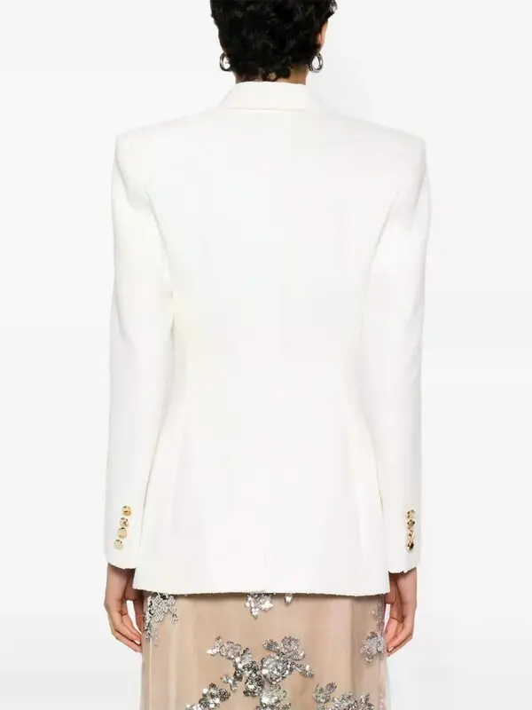 Blumarine Double-breasted Peak Lapel Blazer