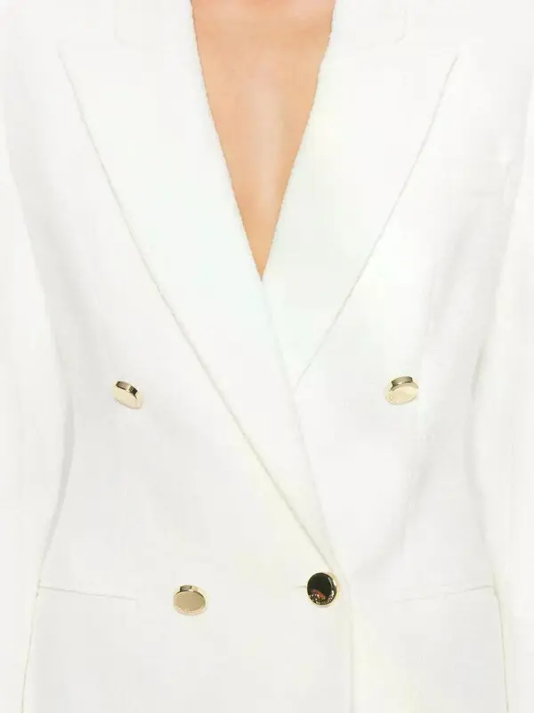 Blumarine Double-breasted Peak Lapel Blazer