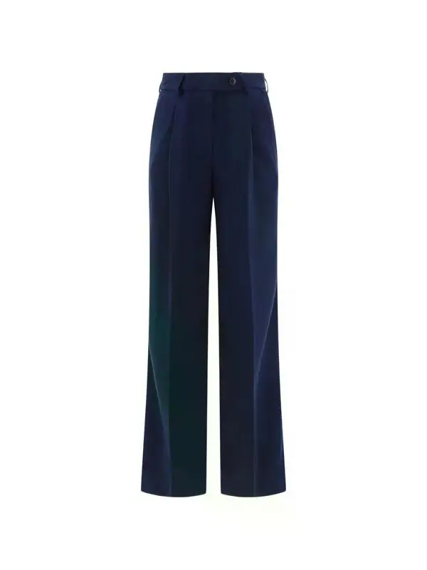 F.IT Belt-loop Buttoned Trousers