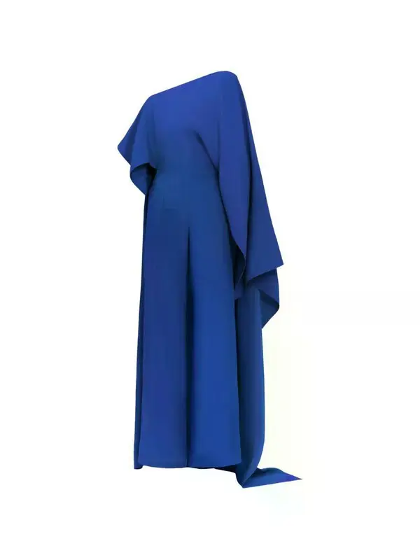 TALLER MARMO Jerry One-shoulder Jumpsuit - Blue