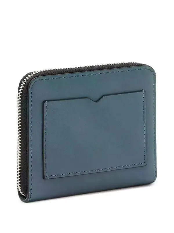 ALLSAINTS Lena Zip-fastening Wallet - Blue